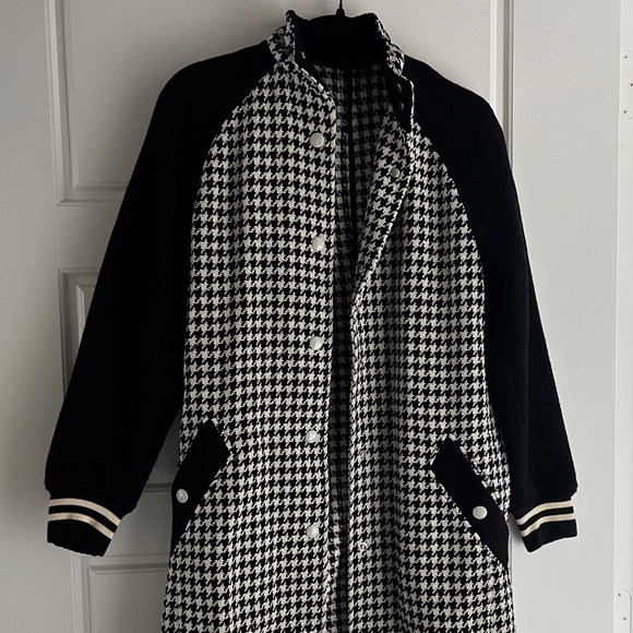 rag & bone | Jackets & Coats | Rag Bone Houndstooth Varsity Jacket 0 ...
